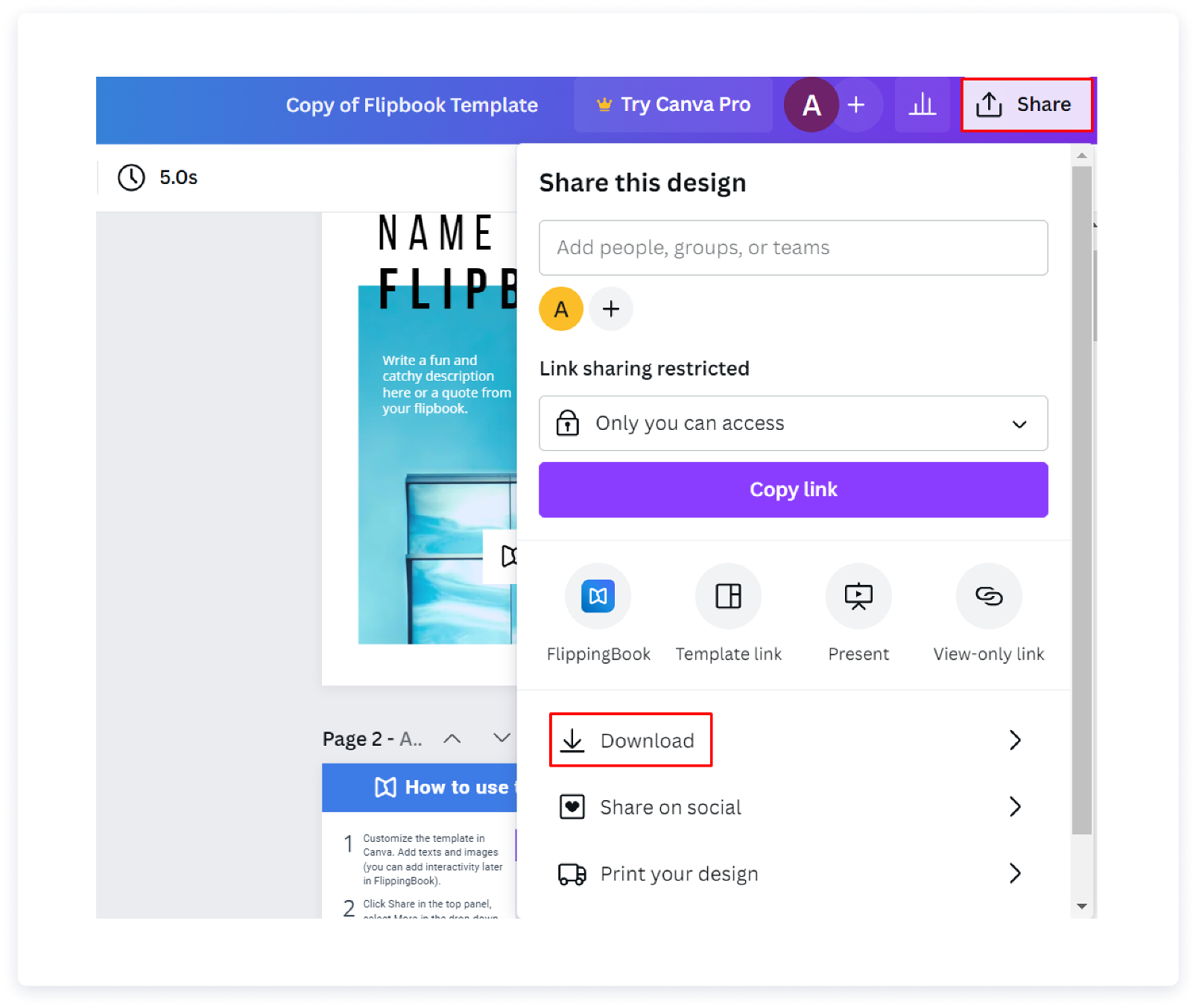 How To Create A Flipbook In Canva FlippingBook Blog